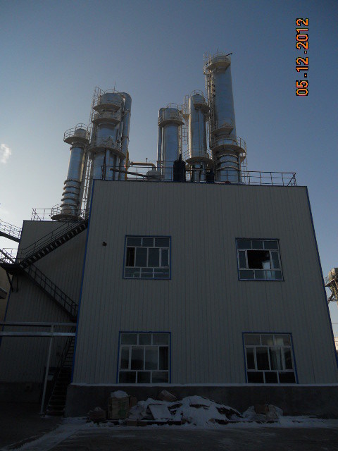 60000 Kg/H Ethanol Dehydration System Adsorption Tower Insulation