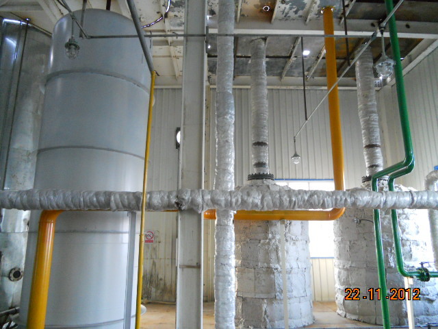 60000 Kg/H Ethanol Dehydration System Adsorption Tower Insulation